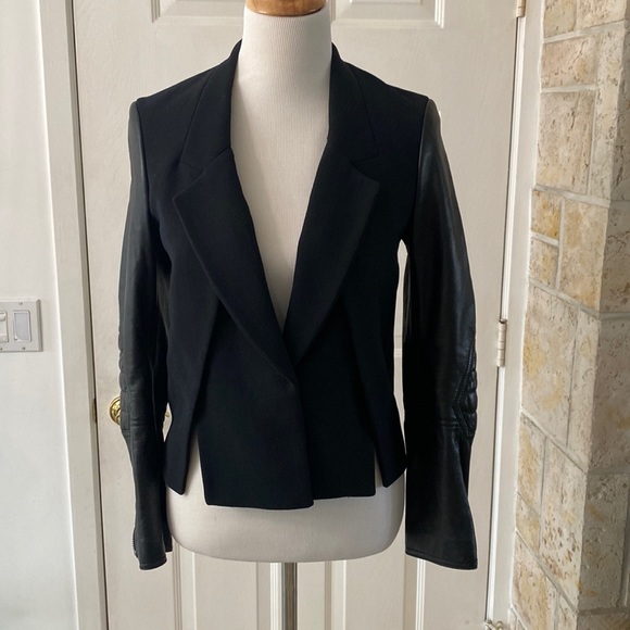 3.1 Phillip Lim | Jackets & Coats | 3 Phillip Lim Jacket With Leather ...